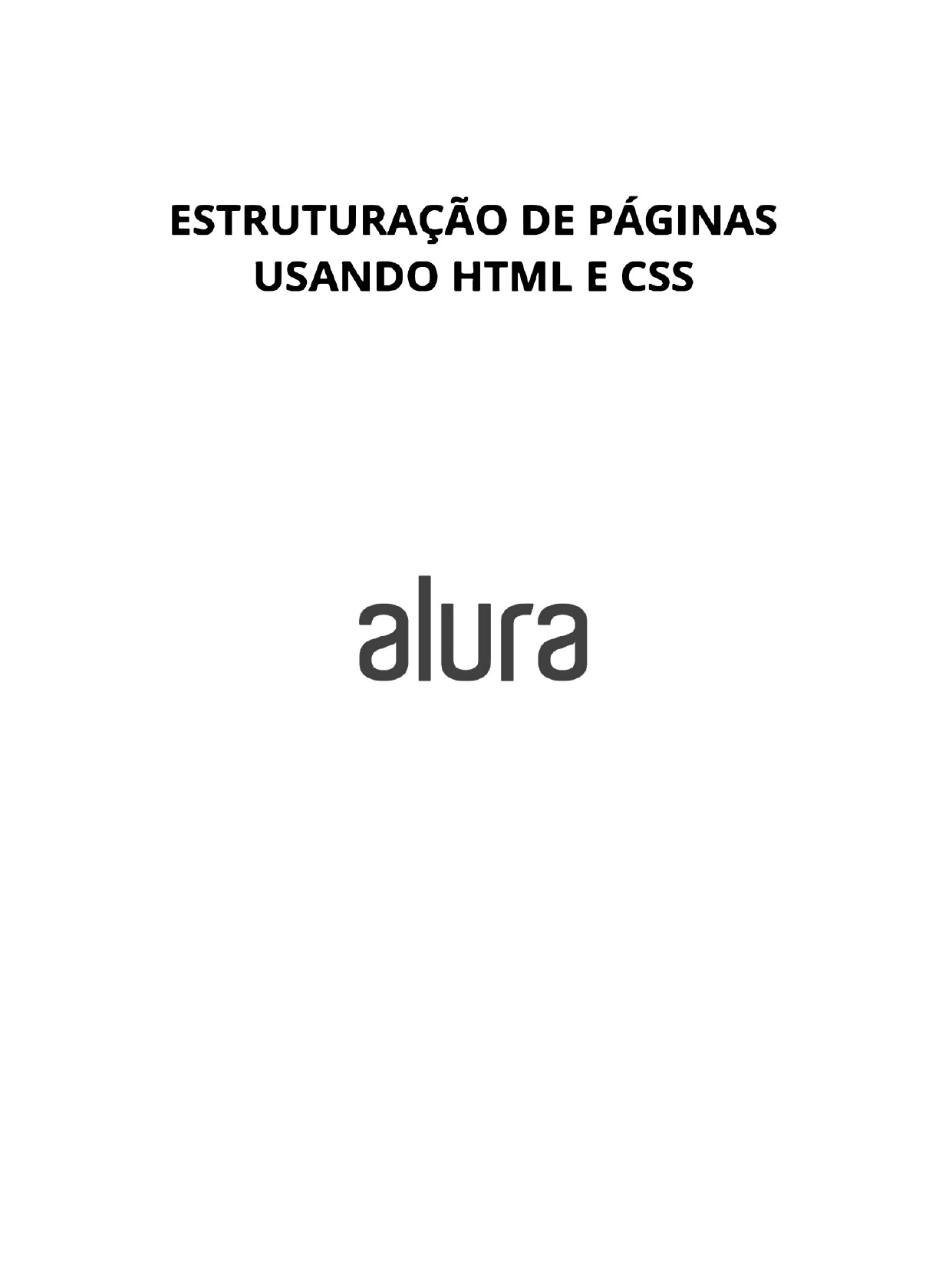 Desenvolvimento Web - Ebooks